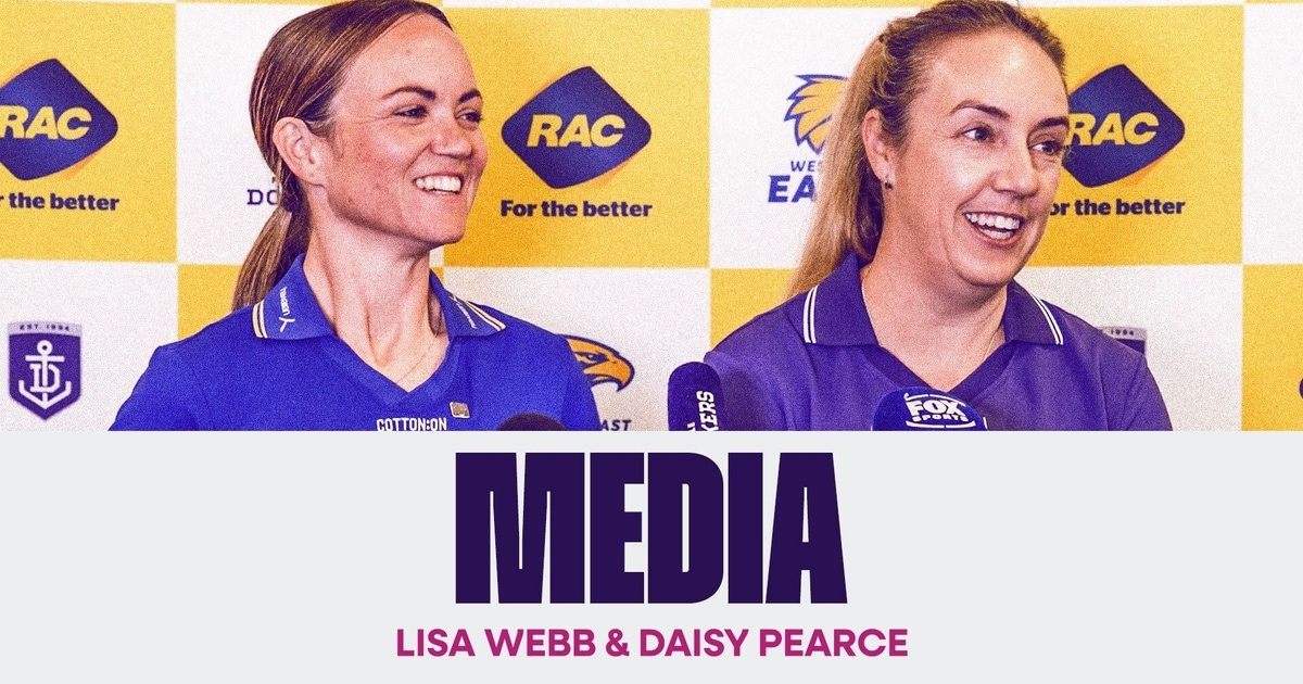 RAC Derby Joint Media Conference | Lisa Webb & Daisy Pearce