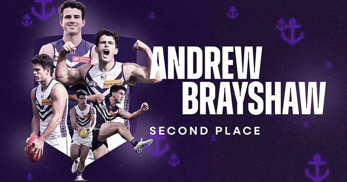 Andrew Brayshaw 2nd Place | 2025 Doig Medal