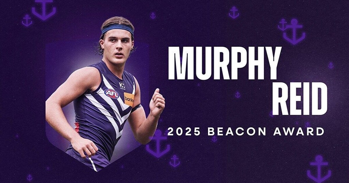 Murphy Reid wins the Beacon Award | 2025 Doig Medal