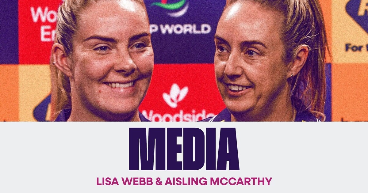 Lisa Webb & Aisling McCarthy | Media Conference
