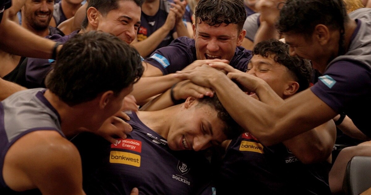 The moment Chris Scerri became a Freo Docker